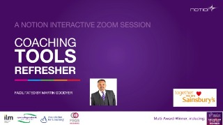 Sainsburys -Stepping Outside your Comfort Zone as a Coach